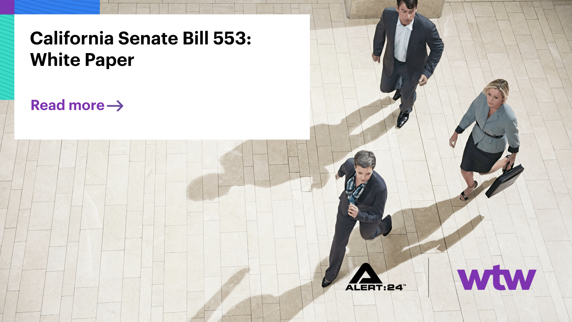 California Senate Bill 553: White Paper - WTW