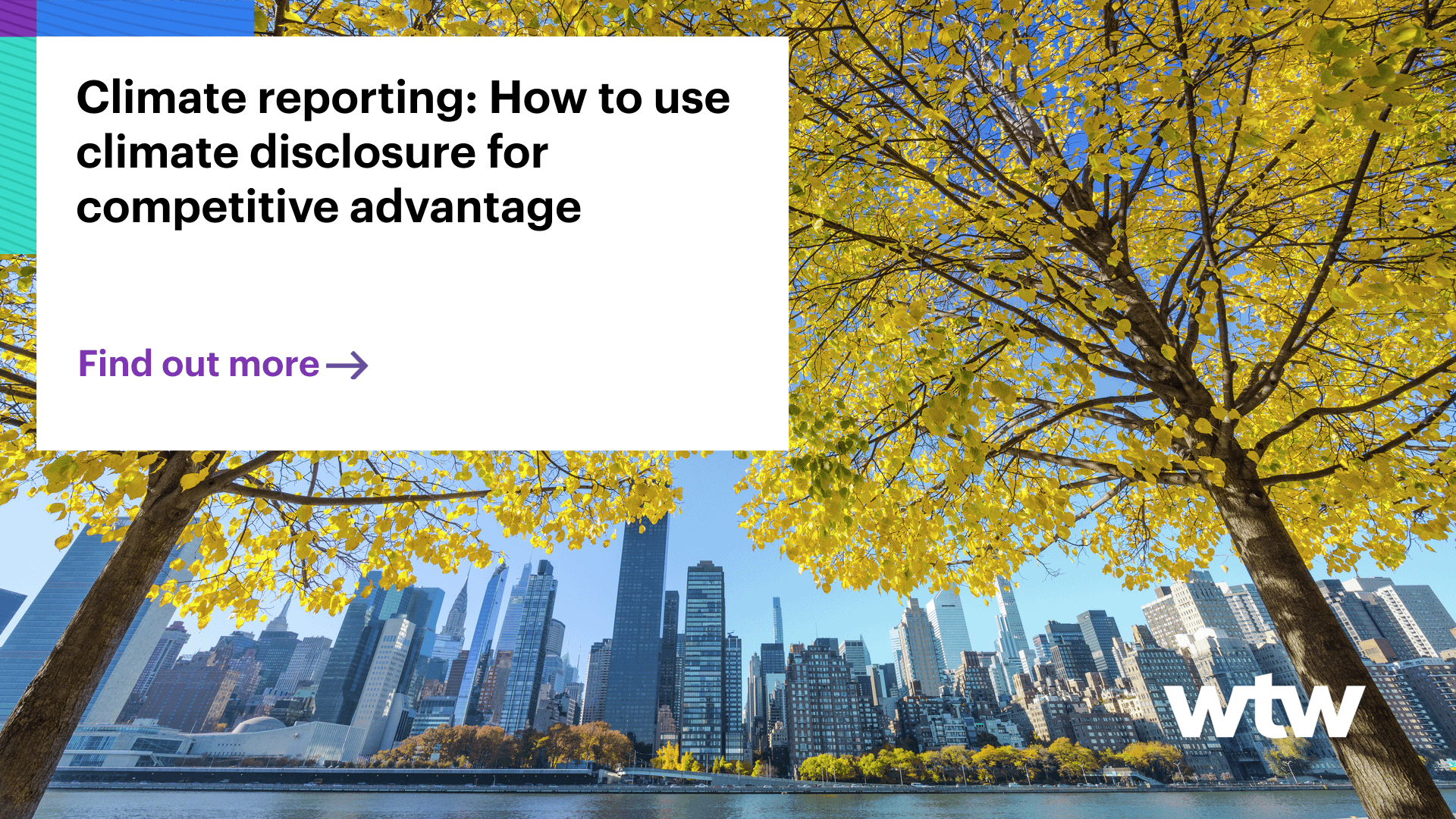 How to use climate disclosure for competitive advantage - WTW