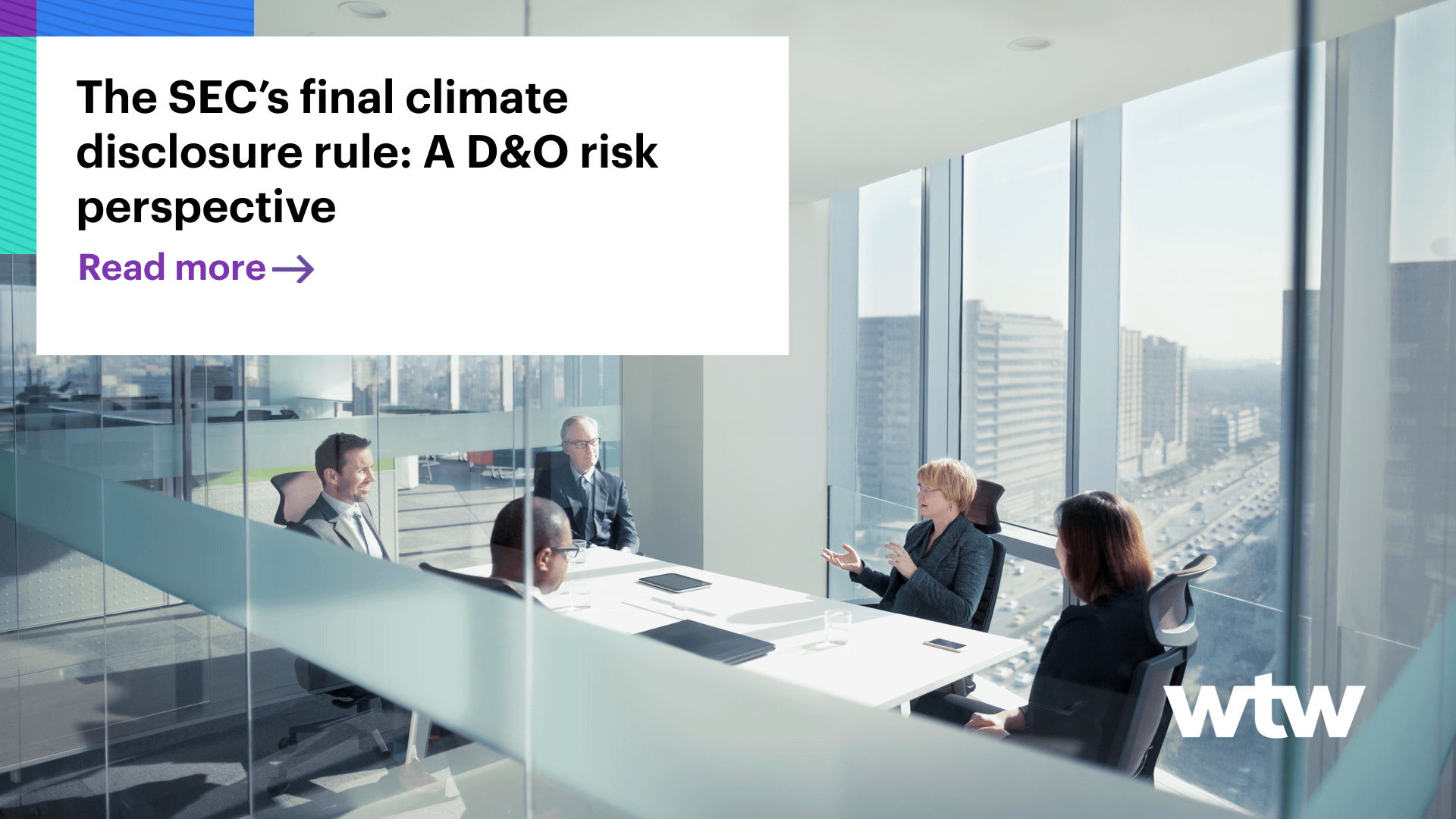 The SEC’s final climate disclosure rule: A D&O risk perspective - WTW