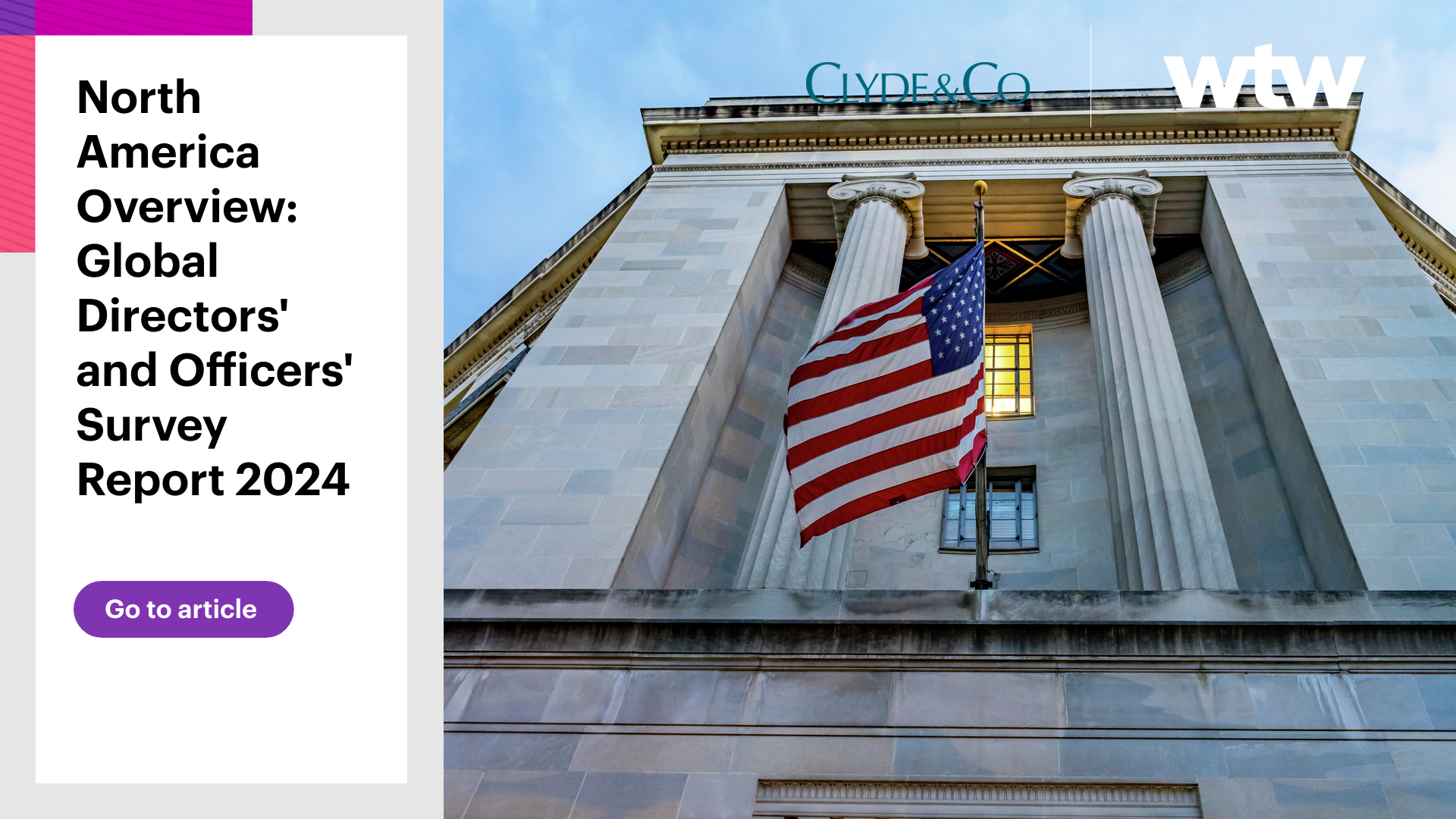 Directors’ and Officers’ Survey Report 2024 - North America overview - WTW