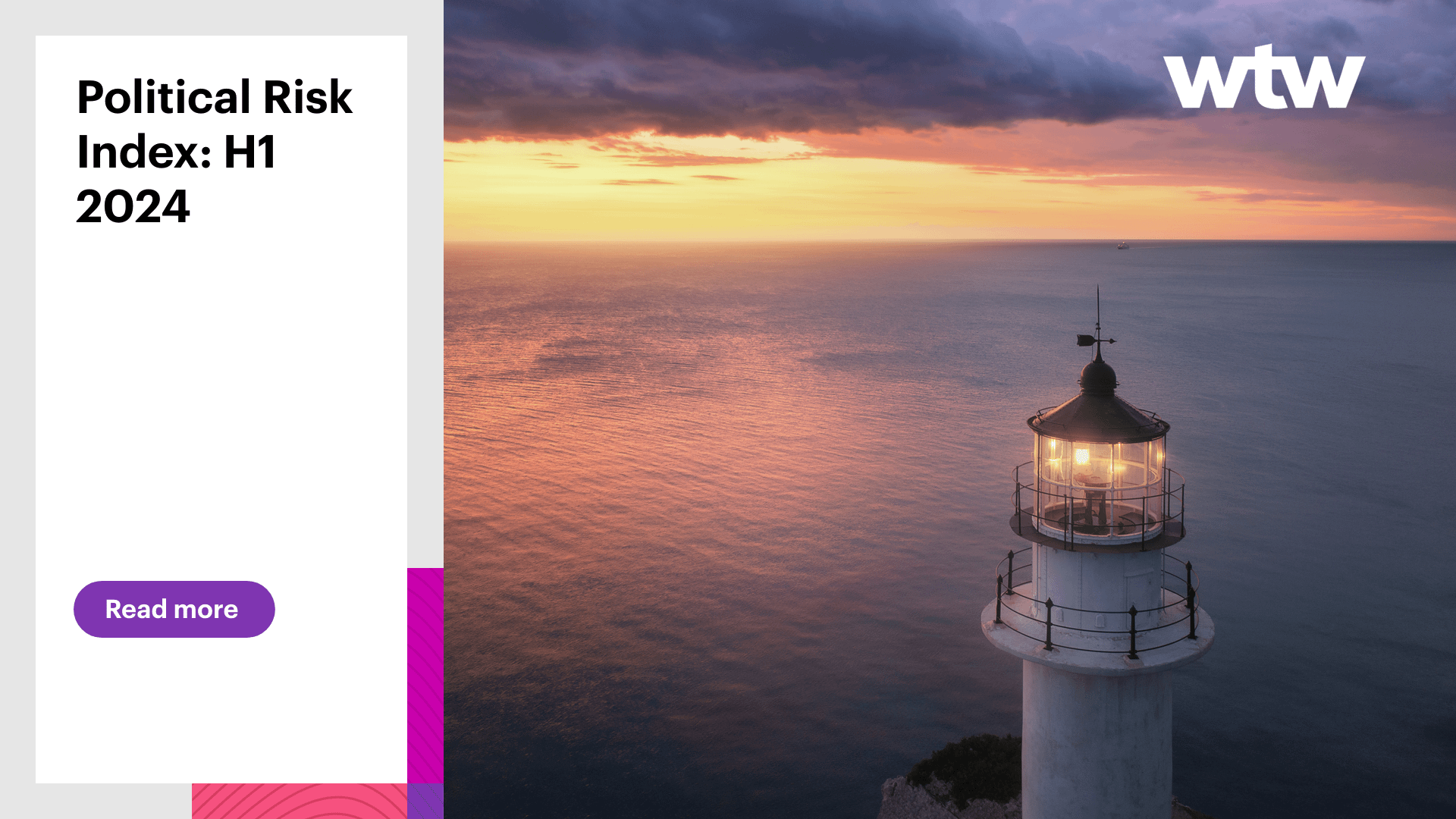 Political Risk Index: H1 2024 - WTW