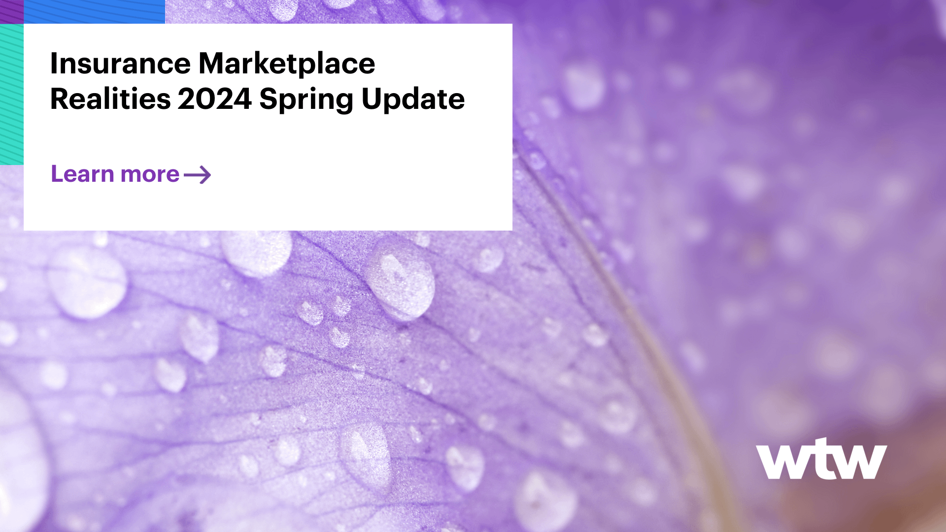 Insurance Marketplace Realities Spring Update 2024 - WTW