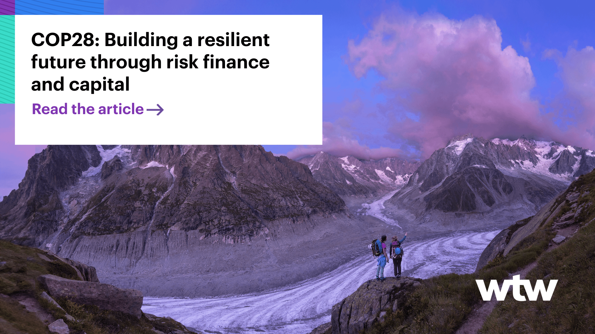 COP28: Building a resilient future through risk finance and capital - WTW