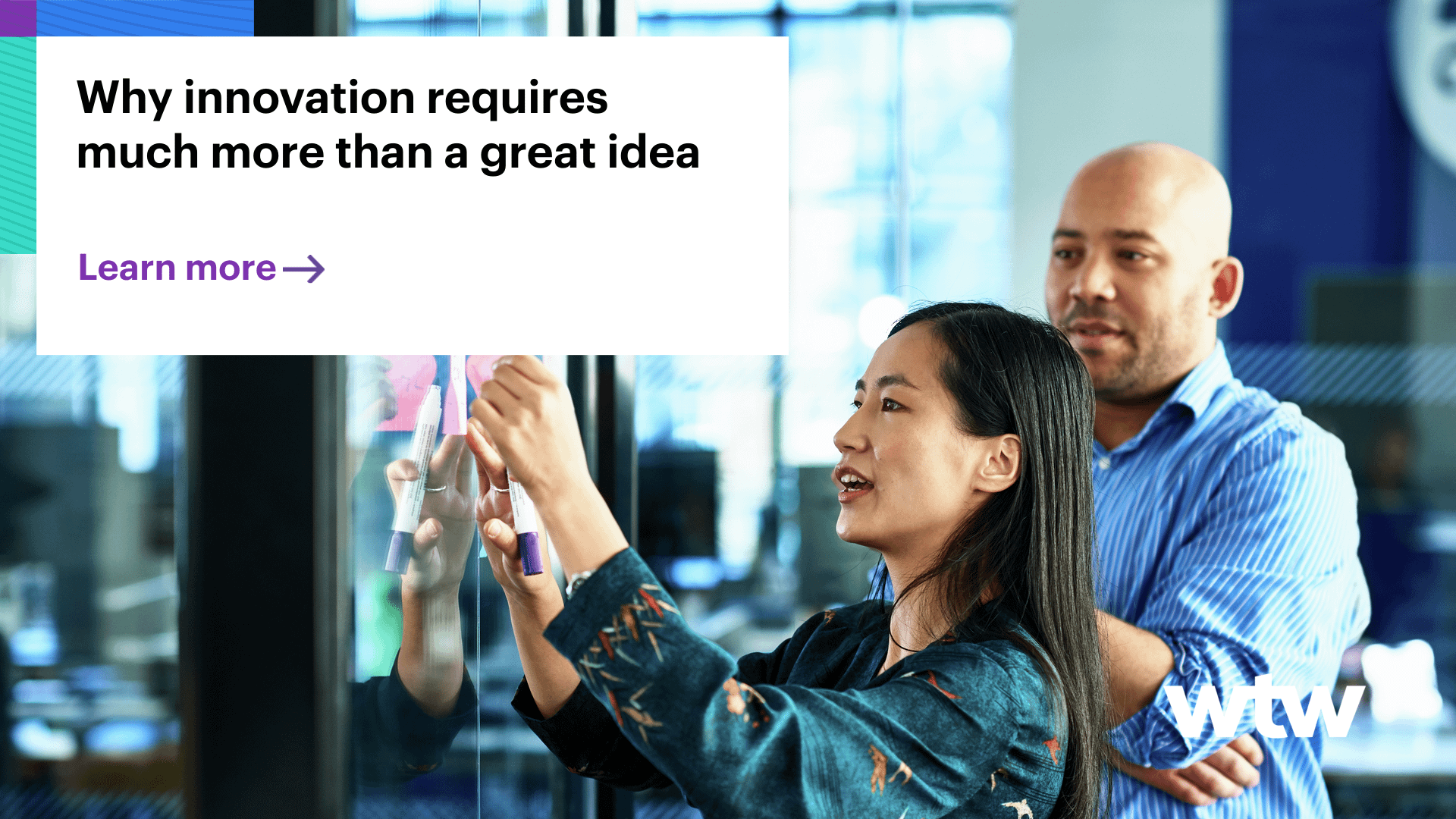Why innovation requires much more than a great idea - WTW