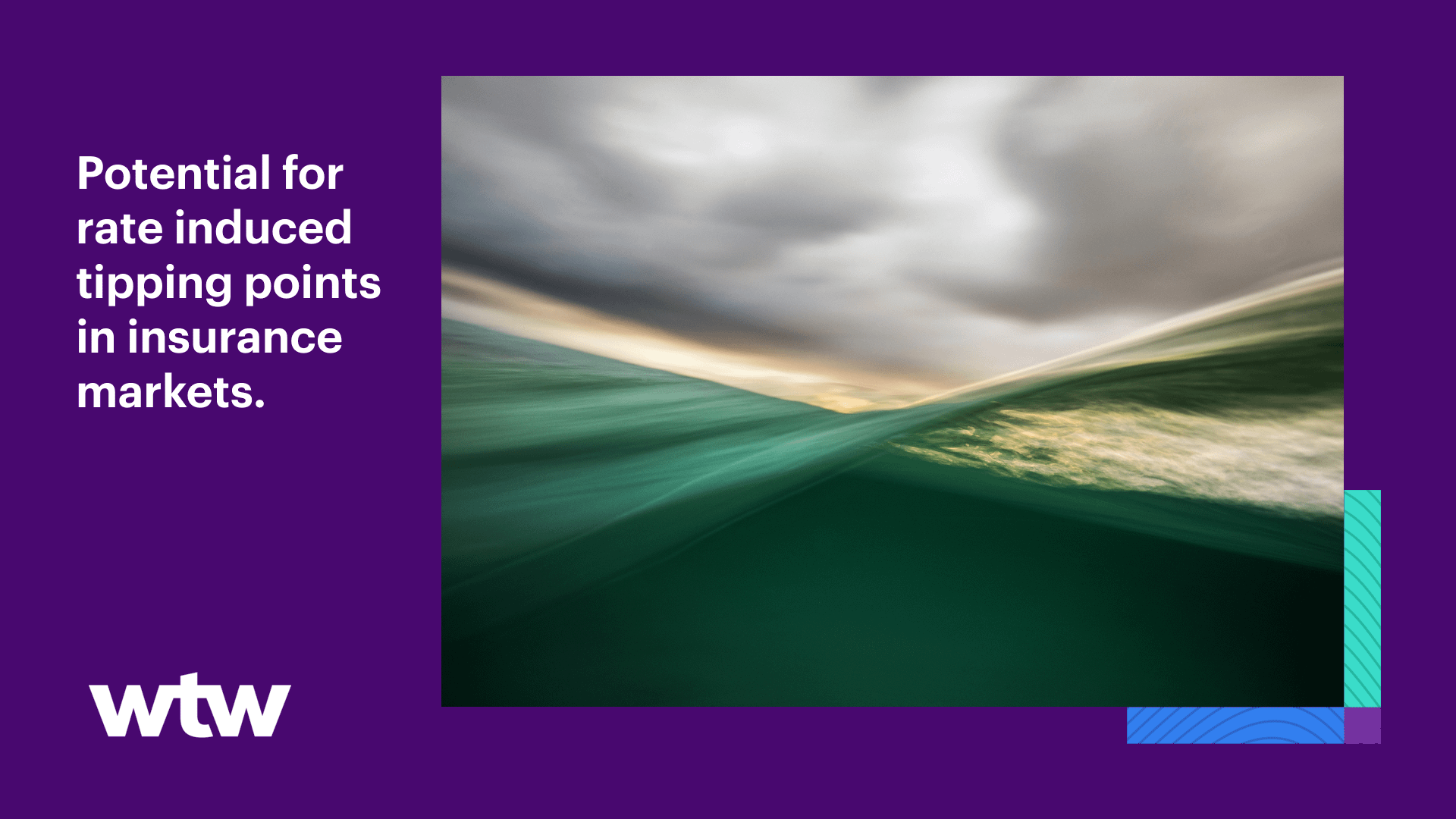 Potential for rate-induced climate tipping points in insurance - WTW