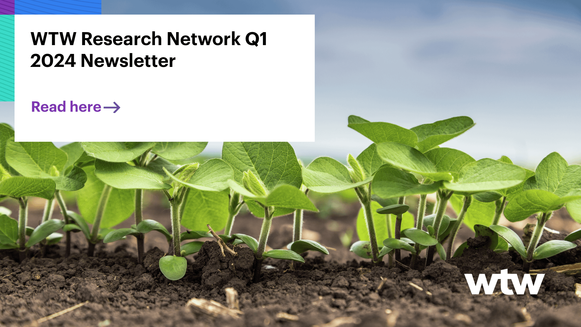 WTW Research Network Q1 2024 Newsletter - WTW