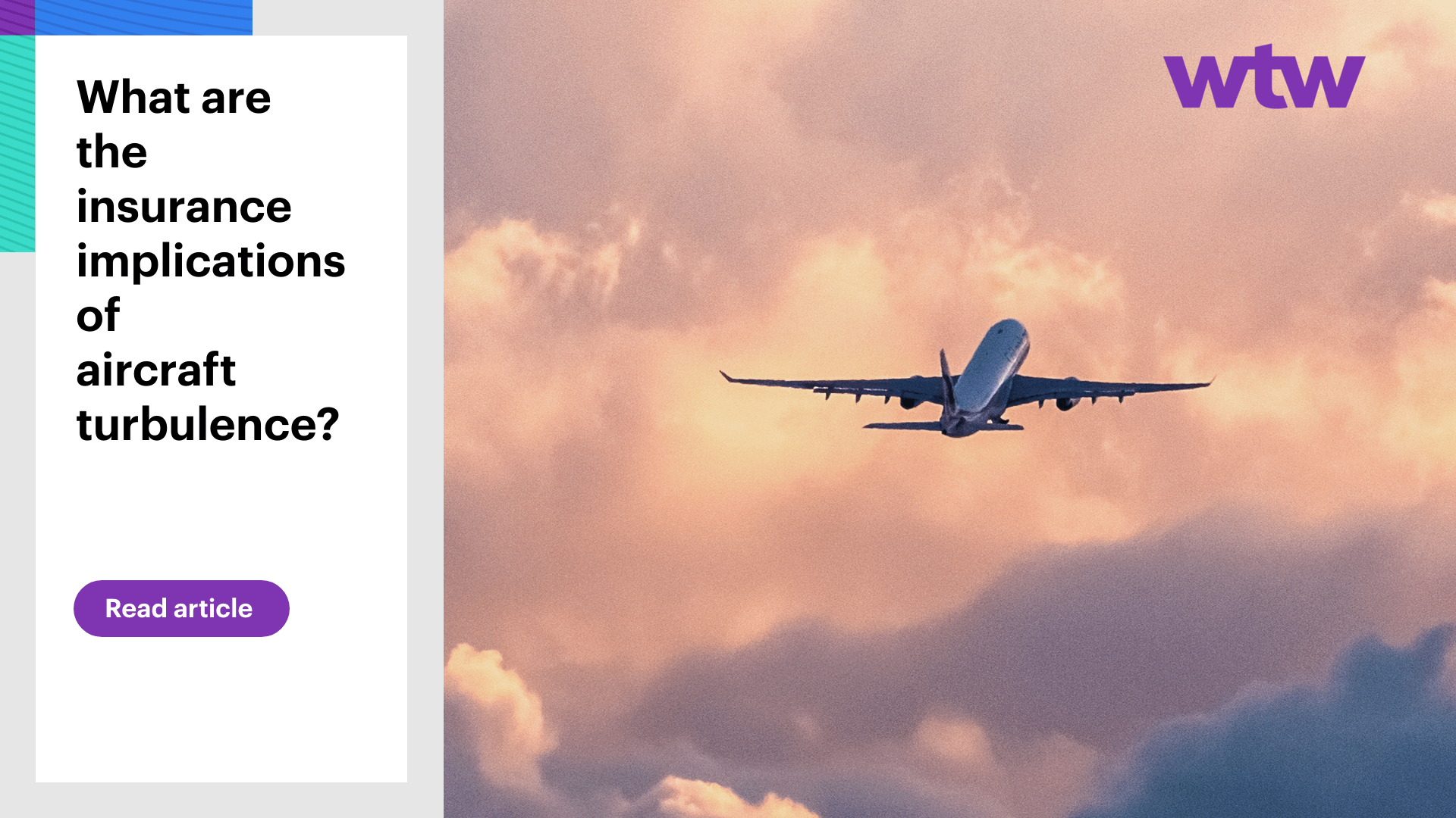 What are the insurance implications of aircraft turbulence? - WTW