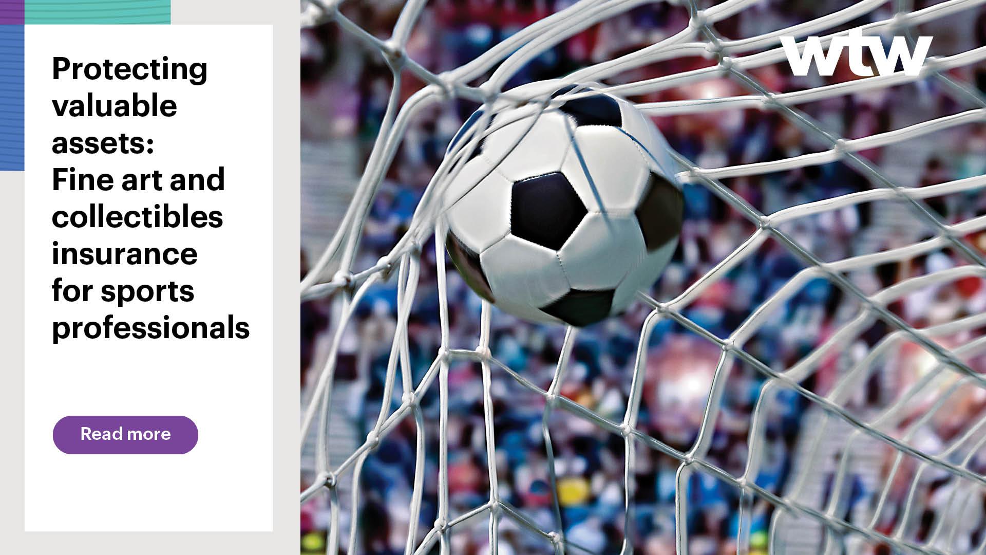 Fine Art insurance for sports professionals - WTW