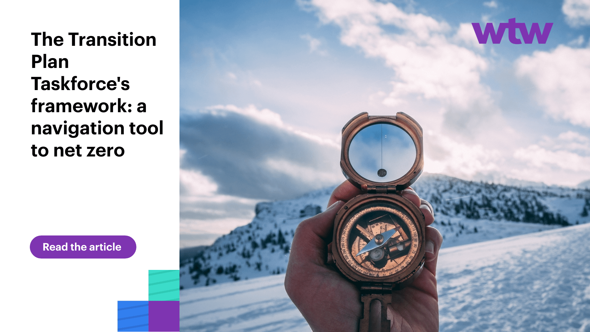 The TPT’s framework: A navigation tool to net zero - WTW