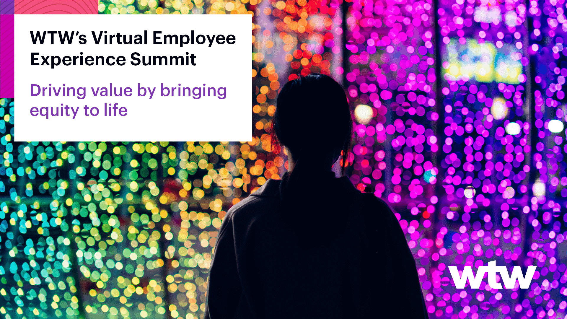 Driving value by bringing equity to life - WTW