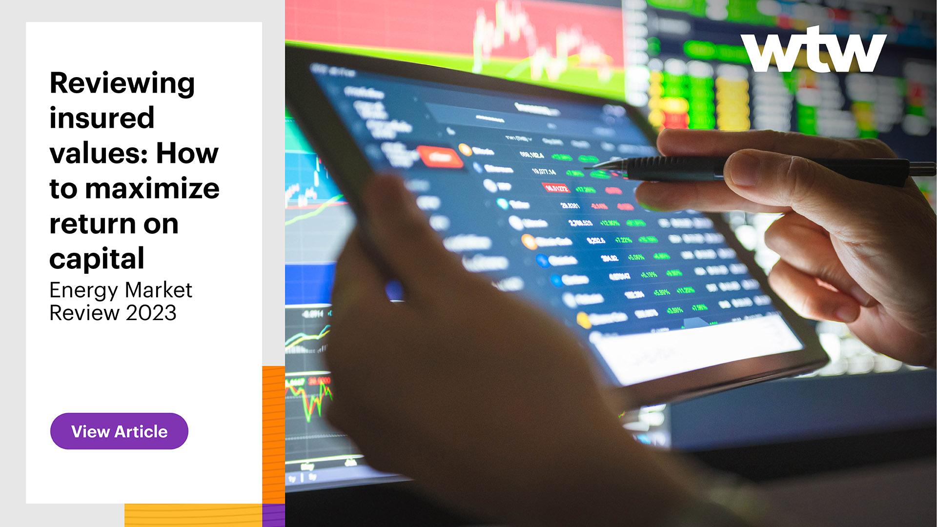 Reviewing insured values: how to maximize return on capital - WTW