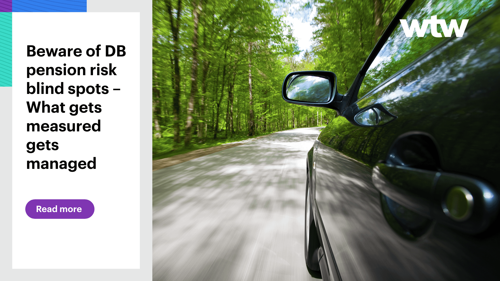 Beware of DB pension risk blind spots – What gets measured gets managed ...