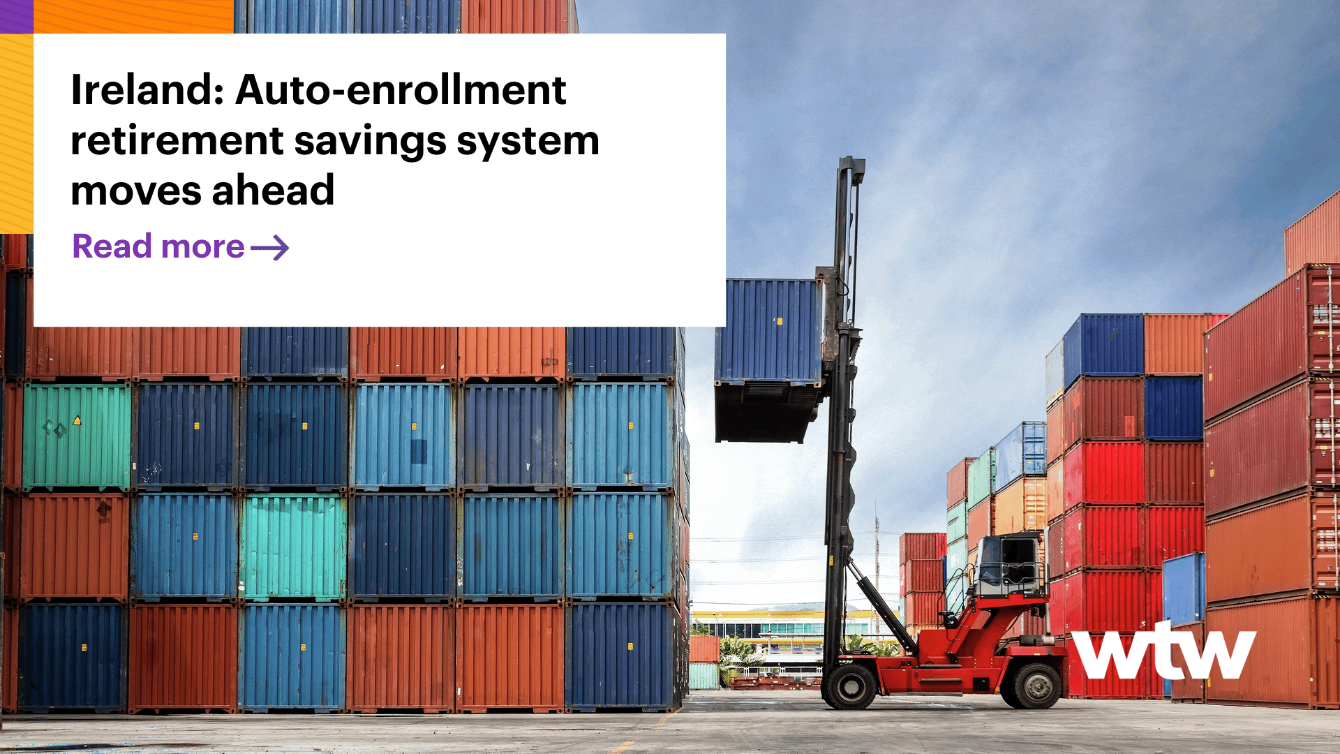 Ireland: Auto-enrollment retirement savings system moves ahead - WTW