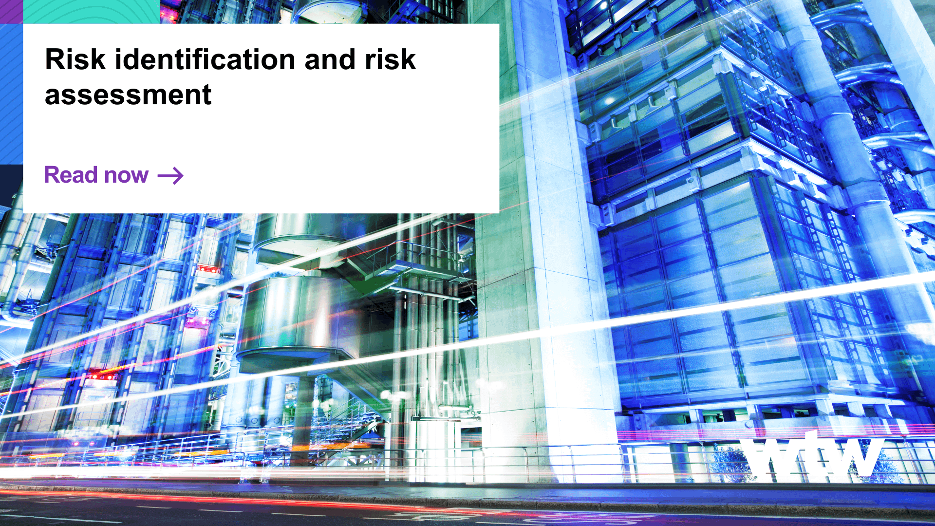 Risk identification and risk assessment - WTW