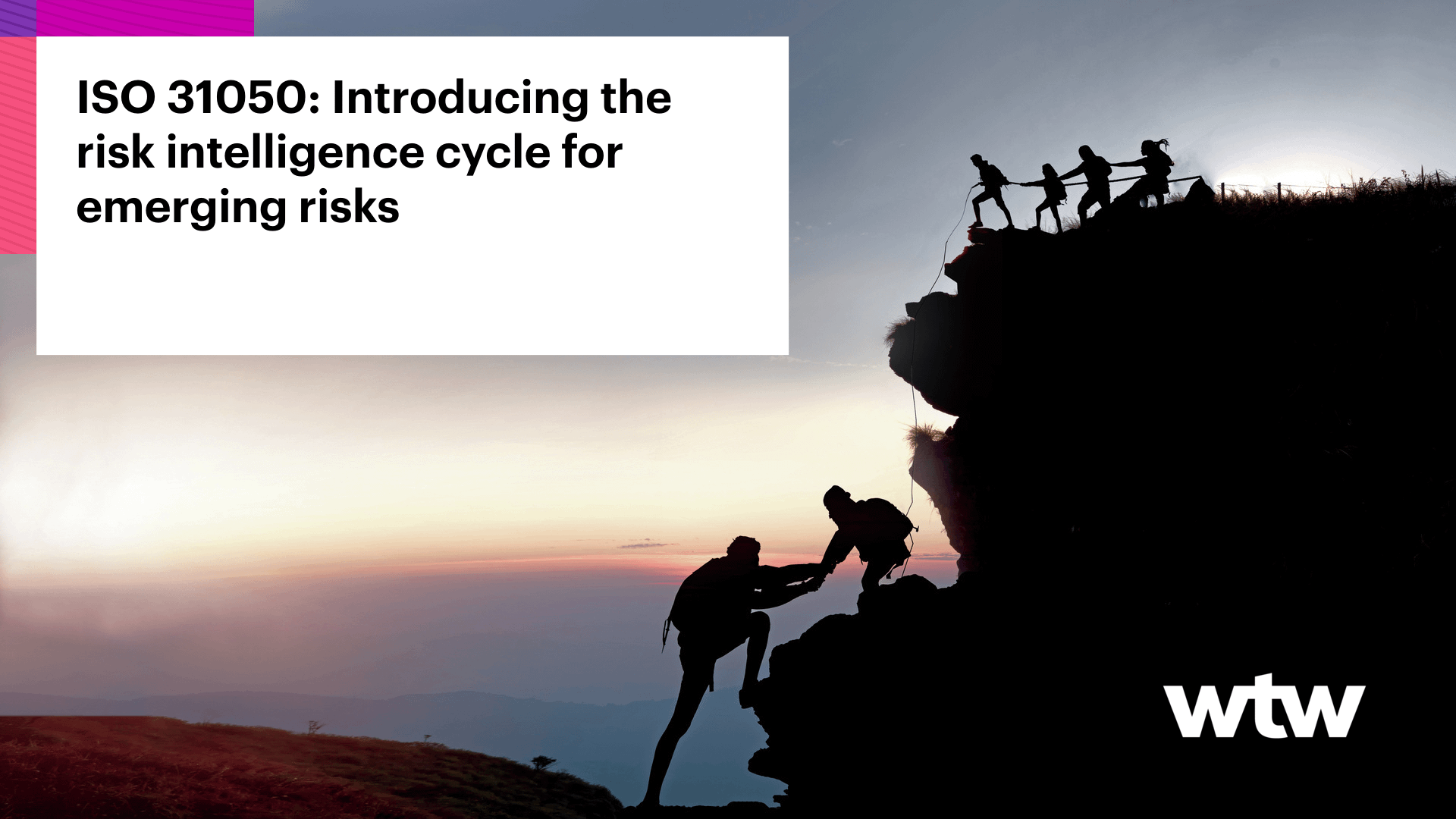 ISO 31050: Introducing risk intelligence cycle for emerging risks - WTW