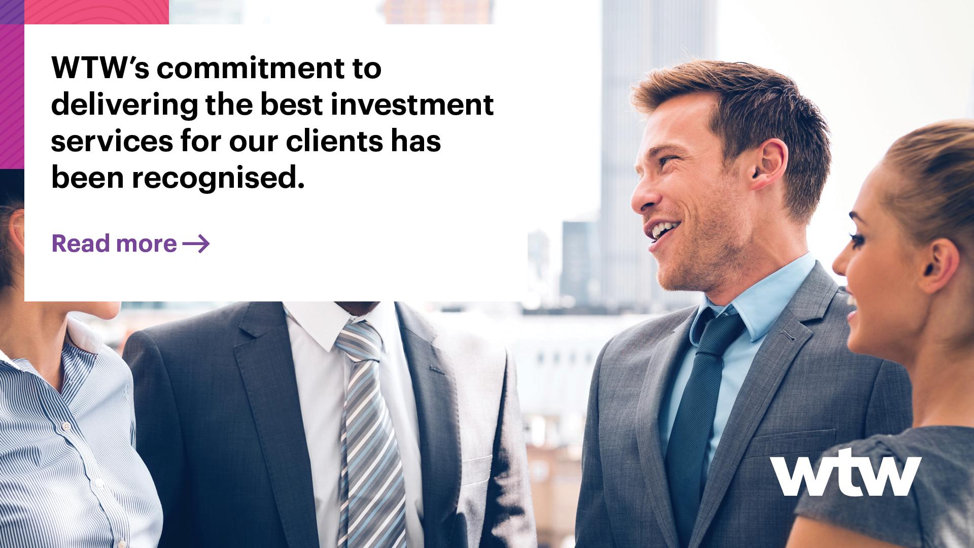 Top ranked holistic asset consulting - WTW