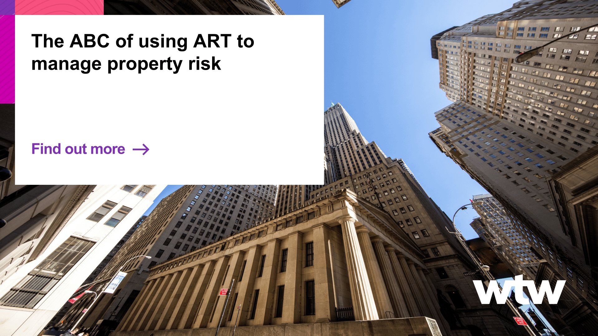 The ABC of using ART to manage property risk - WTW