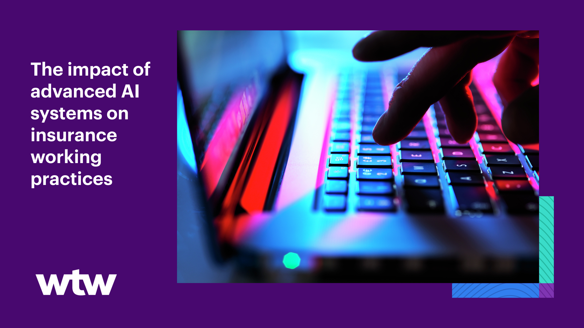 How AI is changing what work looks like in the insurance industry - WTW