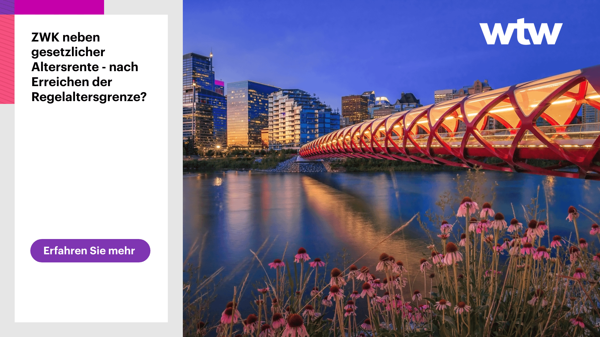 ZWK neben ges. Altersrente - nach Erreichen der Regelaltersgrenze? - WTW