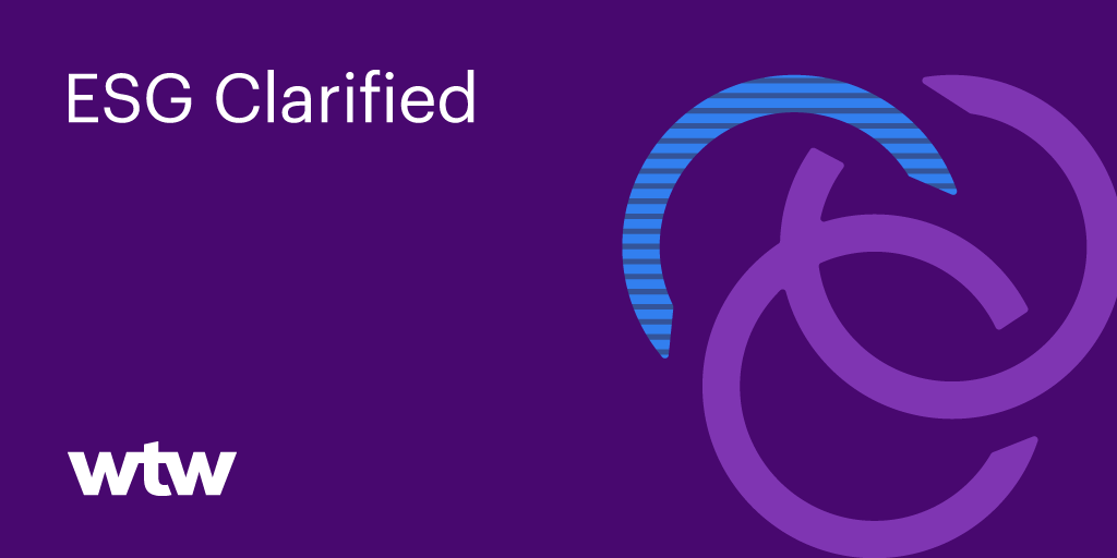 ESG Clarified® - WTW